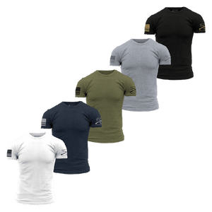 Standard Issue Core 5-Pack Basic T-Shirts – Grunt Style, LLC