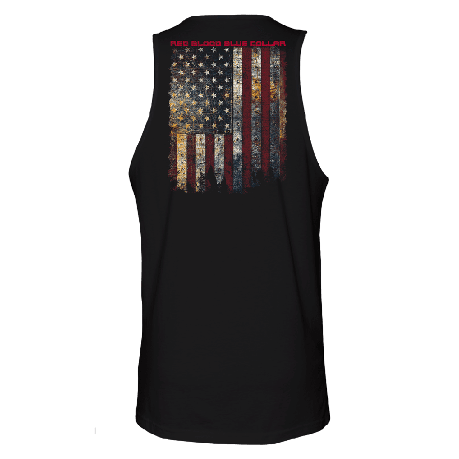 Red Blood Blue Collar® Tank - Black – Grunt Style, LLC
