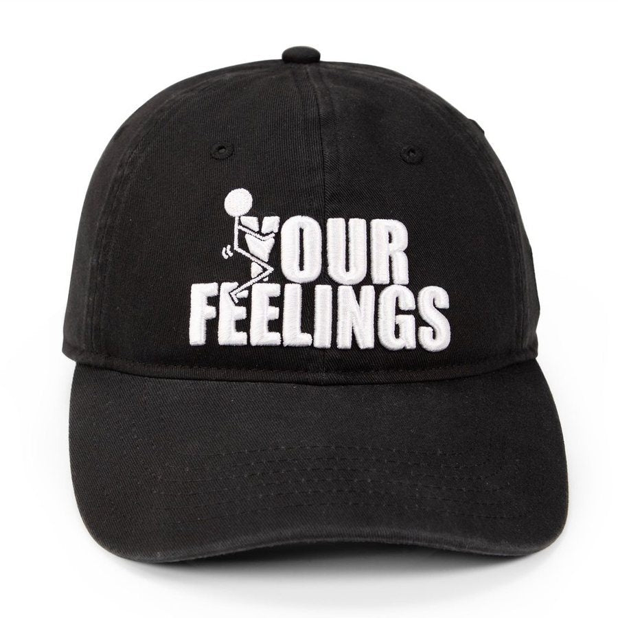 F*ck Your Feelings Dad Hat - Black – Grunt Style, LLC