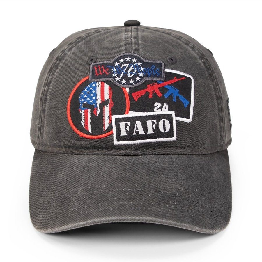 American Patriot Patch Dad Hat – Grunt Style, LLC