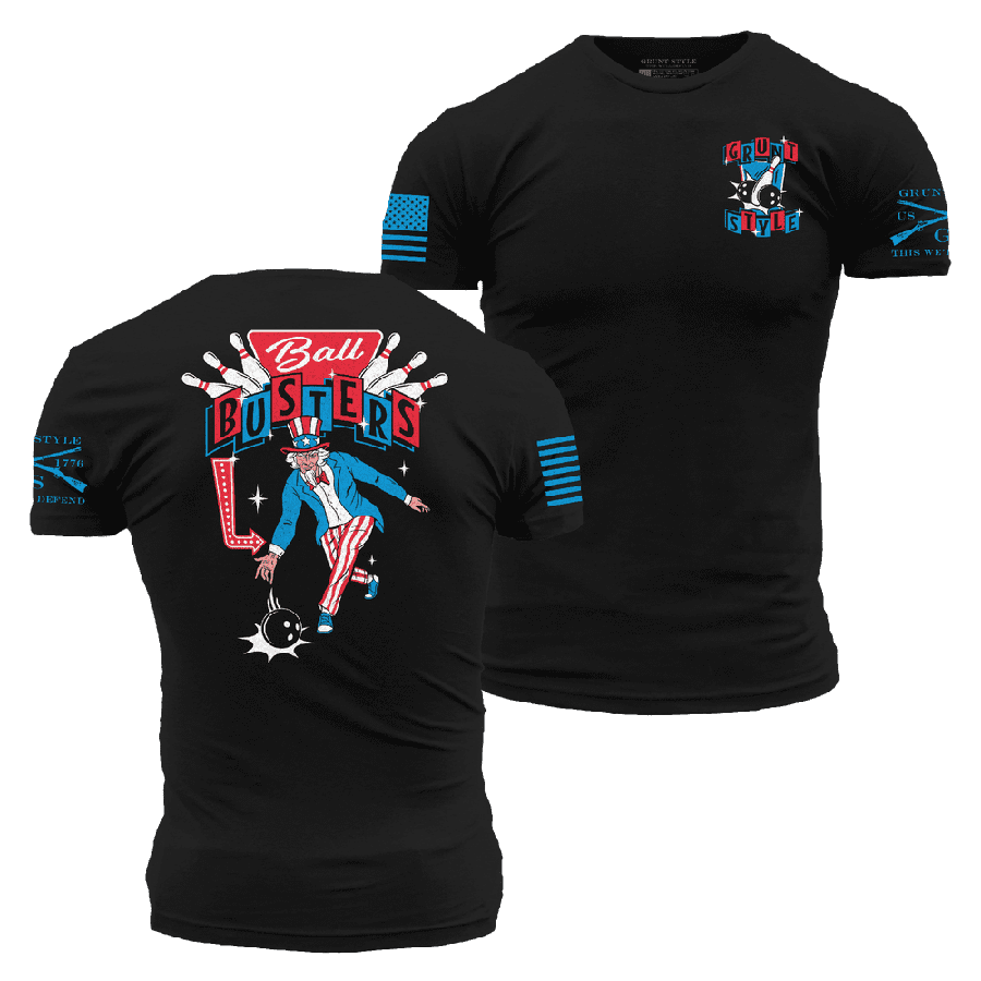 Ball Busters T-Shirt - Black – Grunt Style, LLC