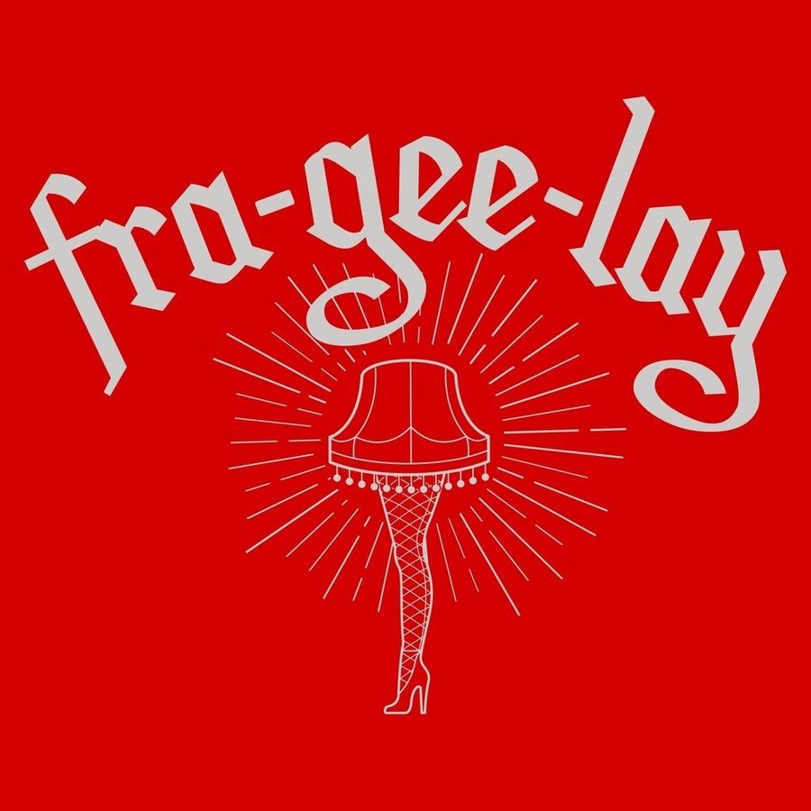 Fra-gee-lay Hoodie - Red – Grunt Style, LLC