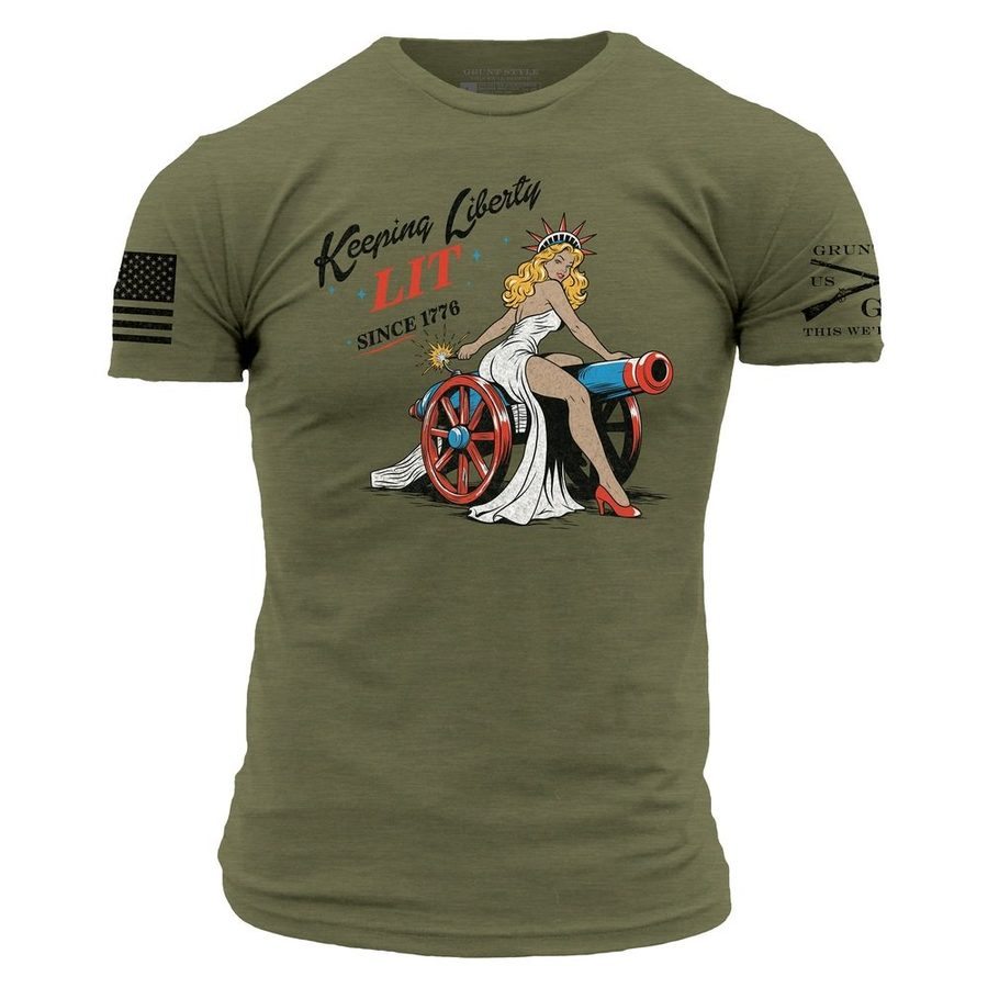 No Filter T-Shirt - Military Green – Grunt Style, LLC