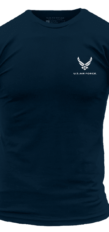 Military Shirt | USAF T-Shirt | Finger-Four Formation – Grunt Style, LLC