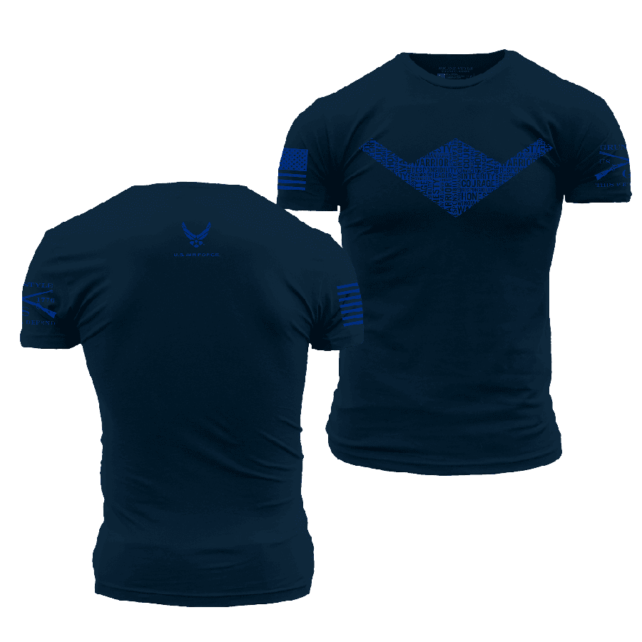 Military Shirt | USAF T-Shirt | The Sky's No Limit – Grunt Style, LLC