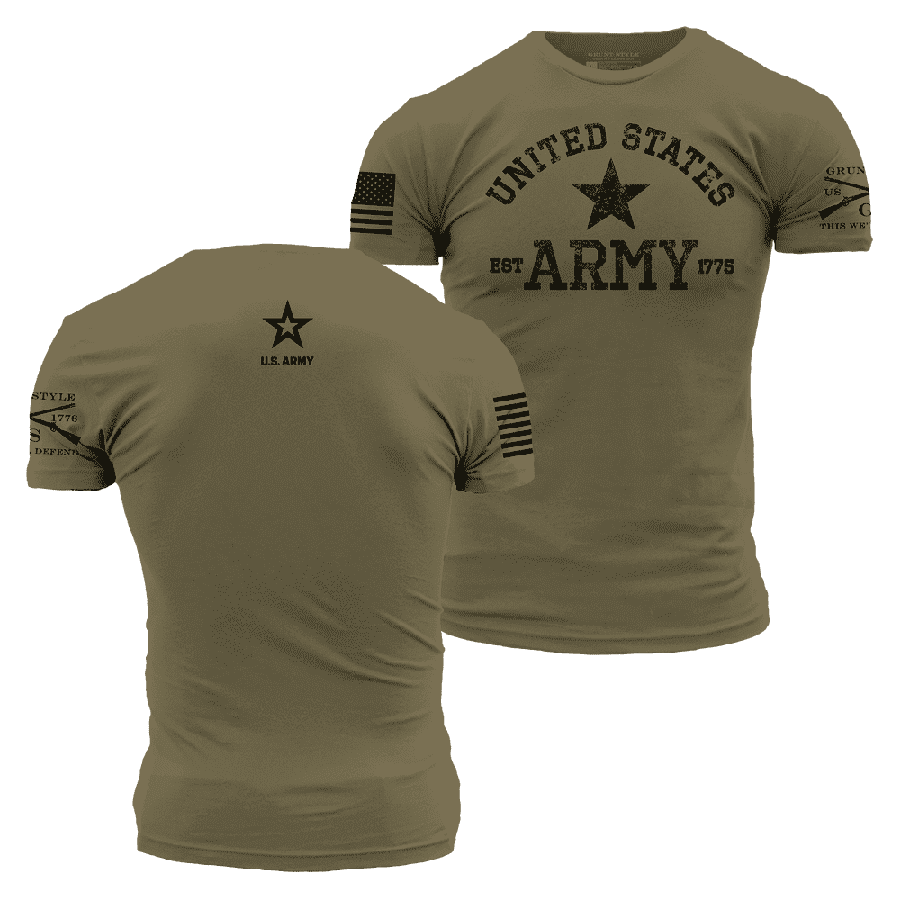 Est. 1775 - US Army - Army Shirt – Grunt Style, LLC