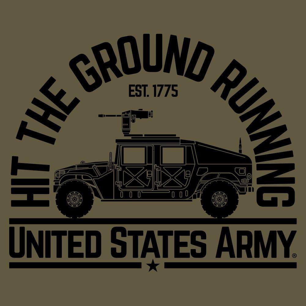 Army Shirt - Hit The Ground Running – Grunt Style, LLC