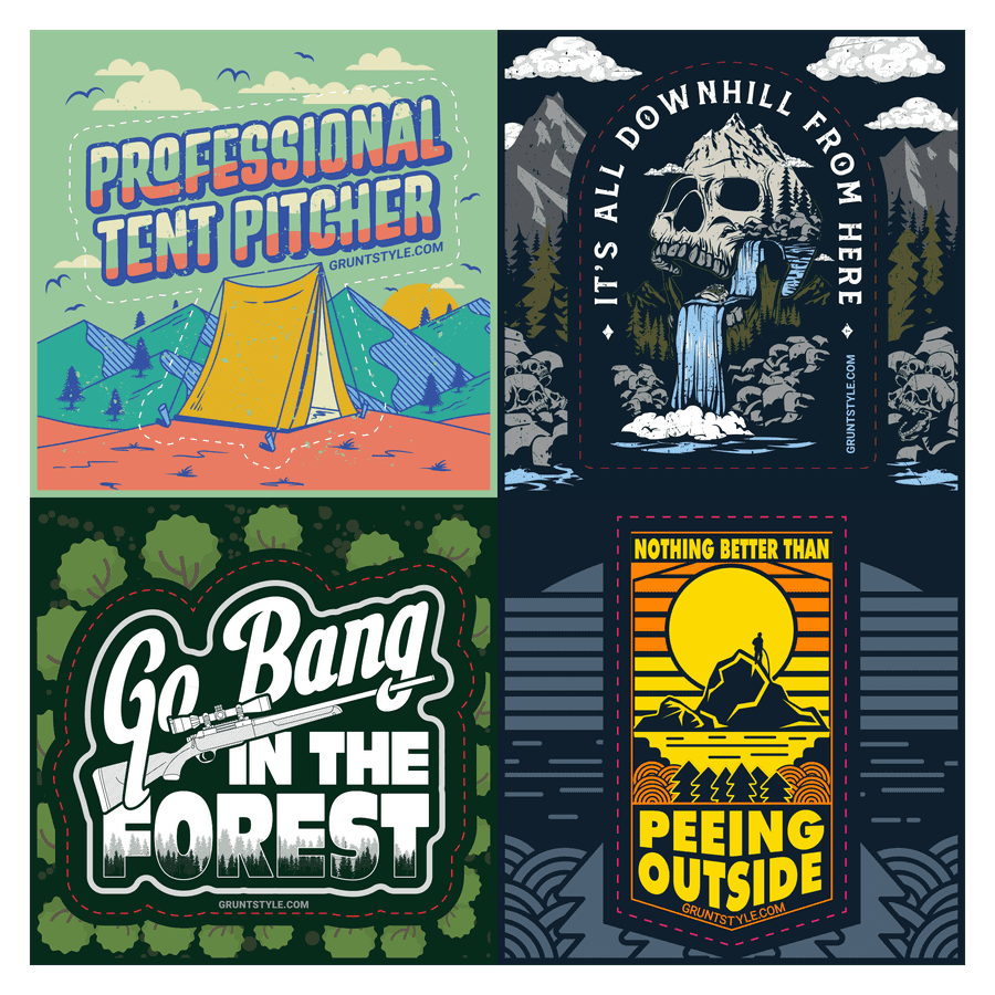 April 2025 Grunt Style Sticker Club – Grunt Style, LLC