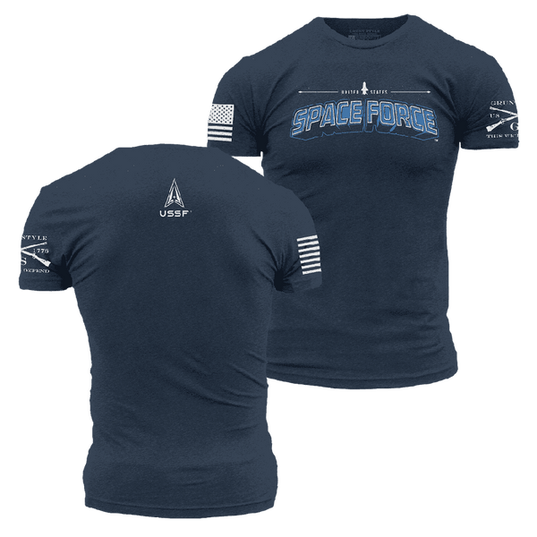 USSF - Space Force T-Shirt - Midnight Navy – Grunt Style, LLC