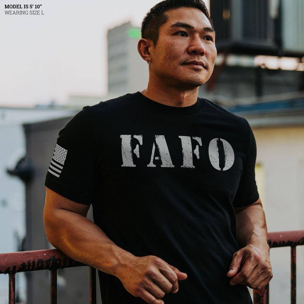 FAFO T-Shirt - Black – Grunt Style, LLC