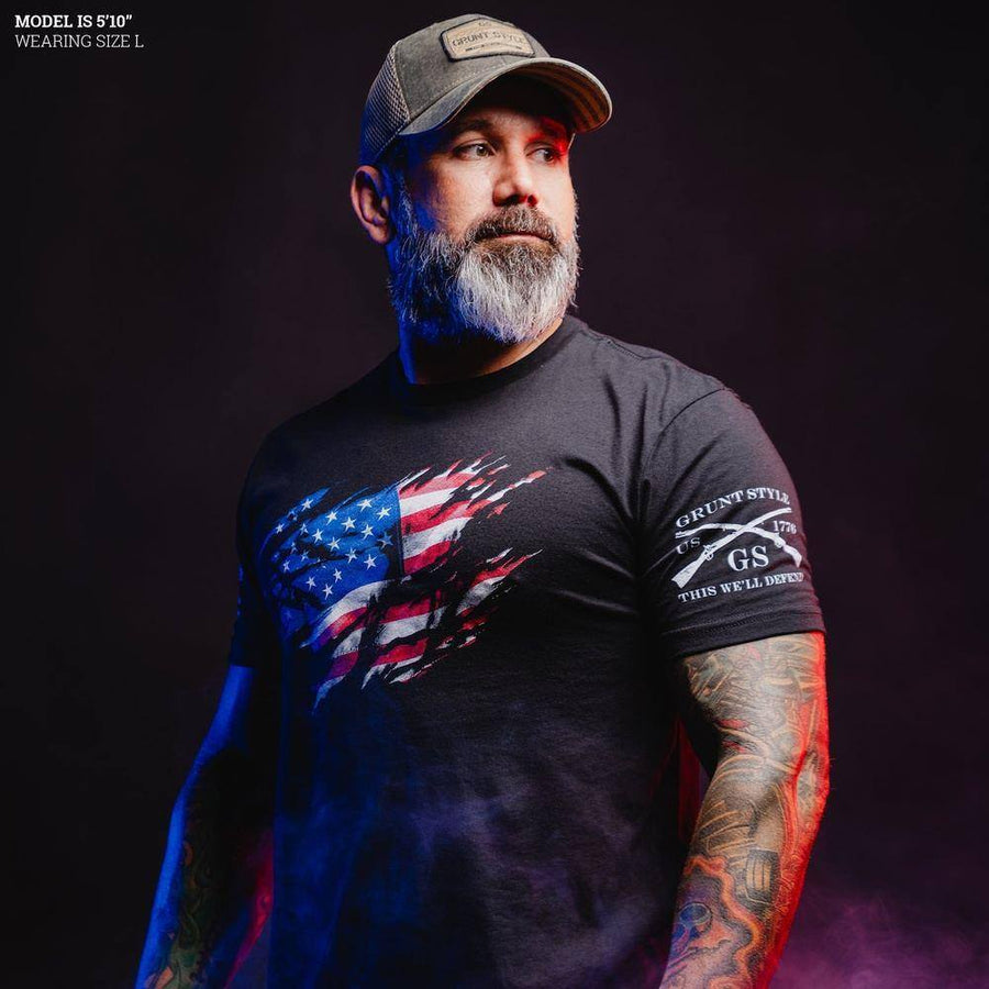 Still Standing - American Flag Shirt – Grunt Style, LLC