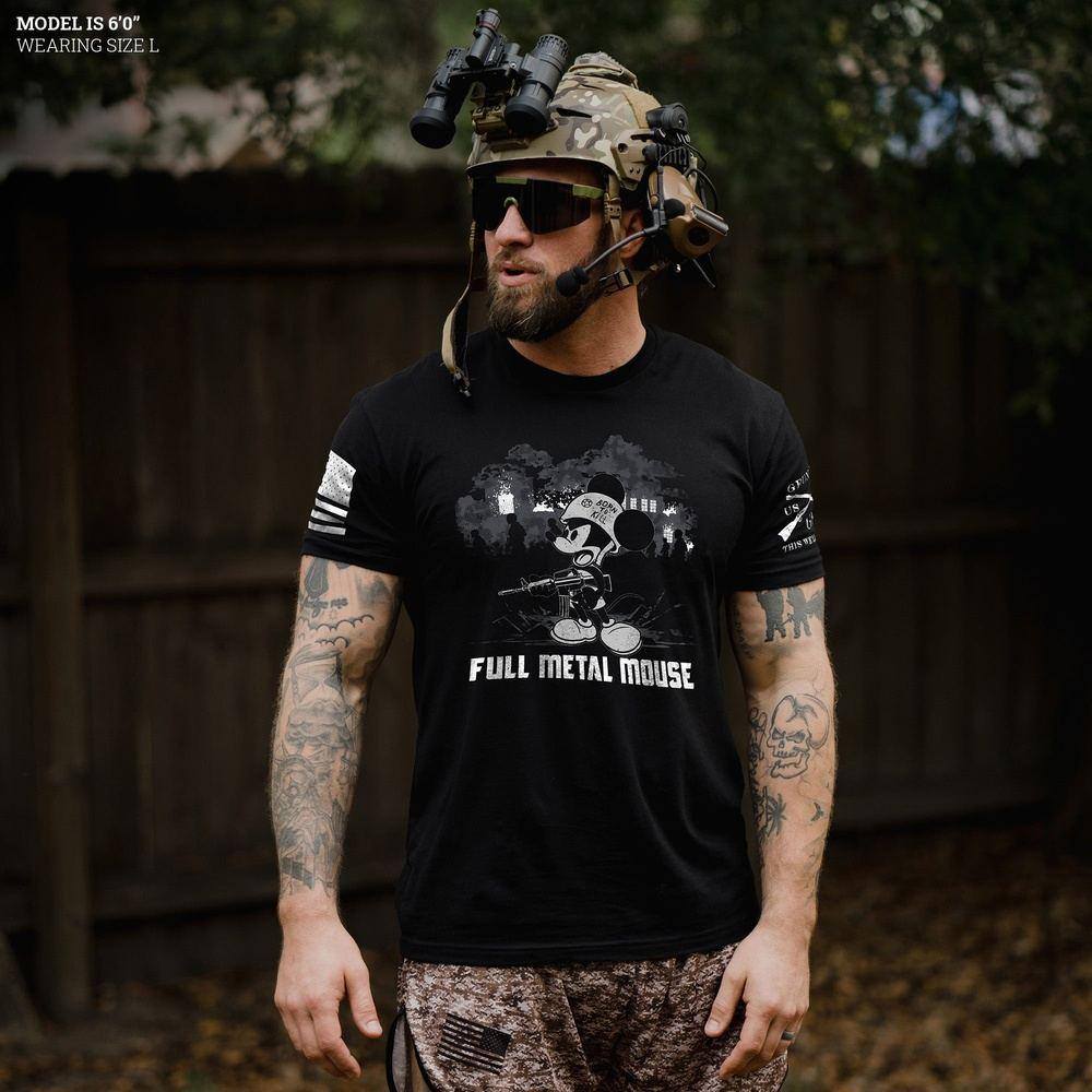 Full Metal Mouse - Second Amendment Shirts – Grunt Style, LLC