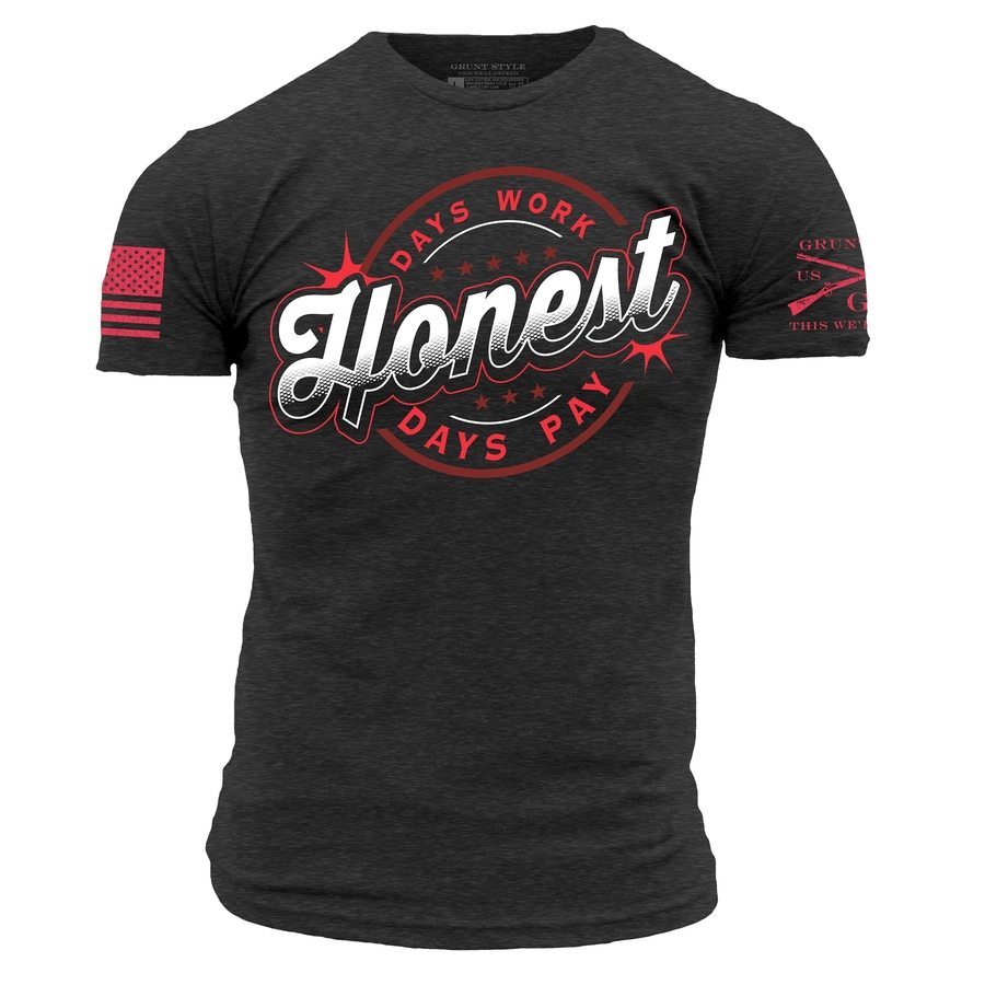Honest T-Shirt - Charcoal – Grunt Style, LLC