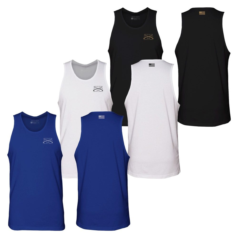 Basic Men's Tanks 3-Pack – Grunt Style, LLC