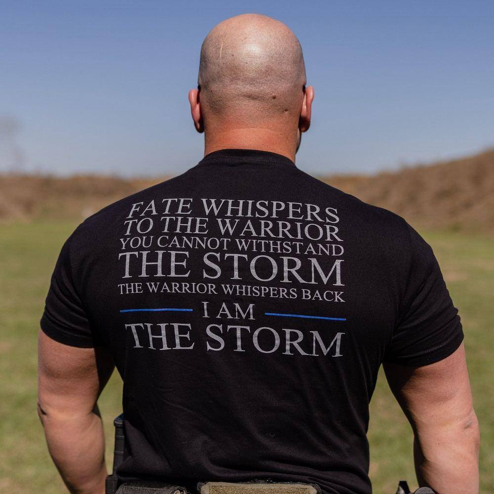 Men's Police Force Apparel | I Am The Storm Shirt – Grunt Style, LLC