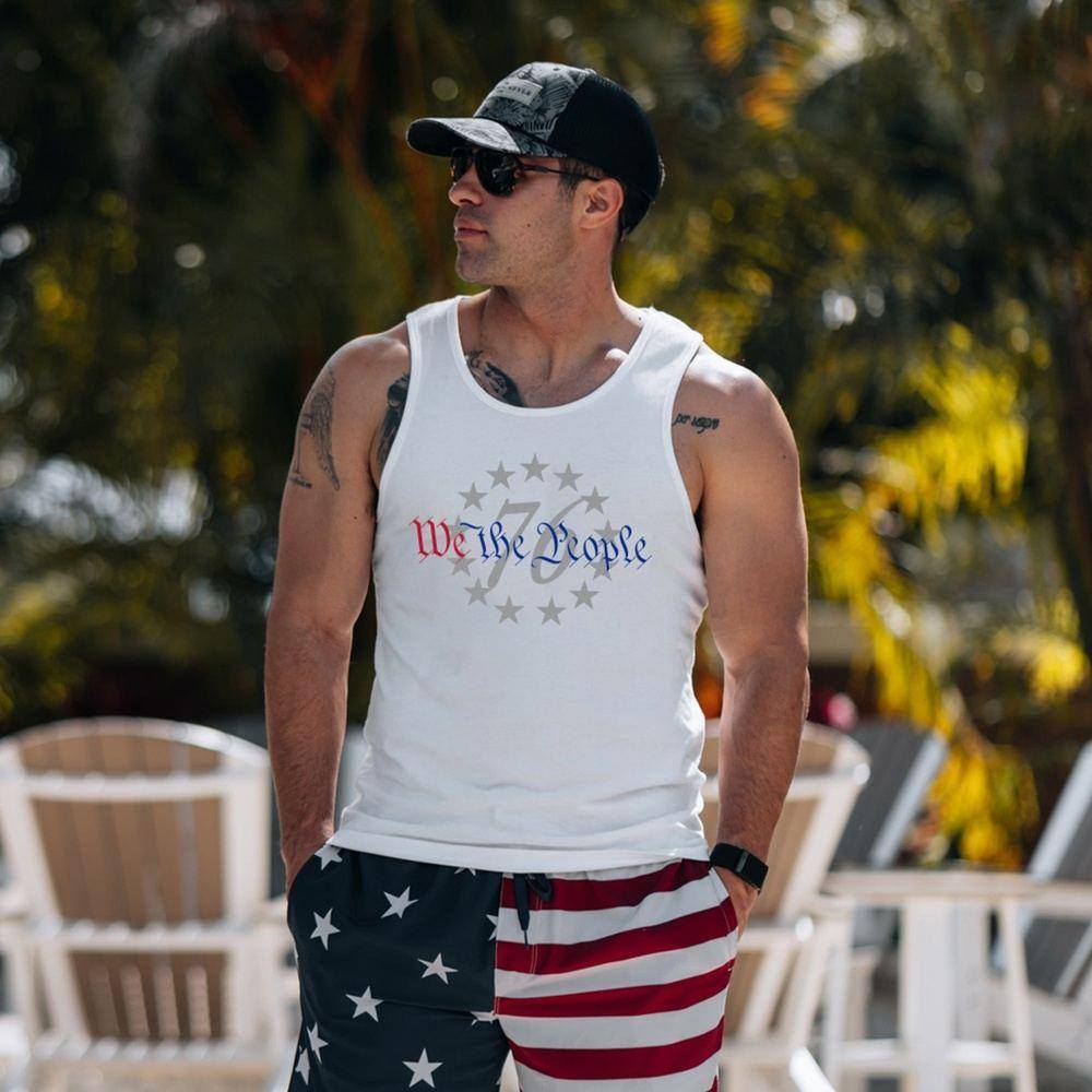 Patriotic Tank Top - Muscle Tank for Men – Grunt Style, LLC