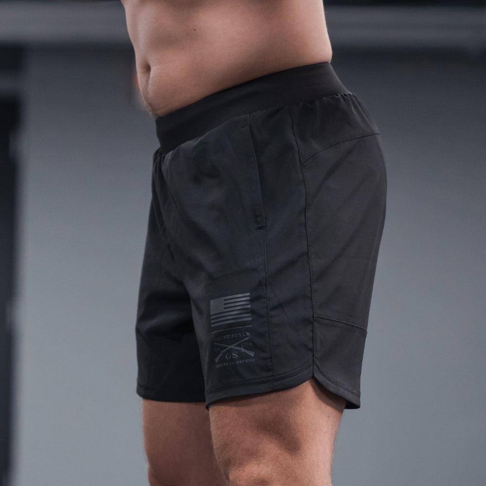 Training Shorts for Men - Black – Grunt Style, LLC