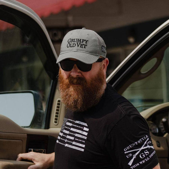 Grumpy Old Vet Hat | Veteran Hat – Grunt Style, LLC