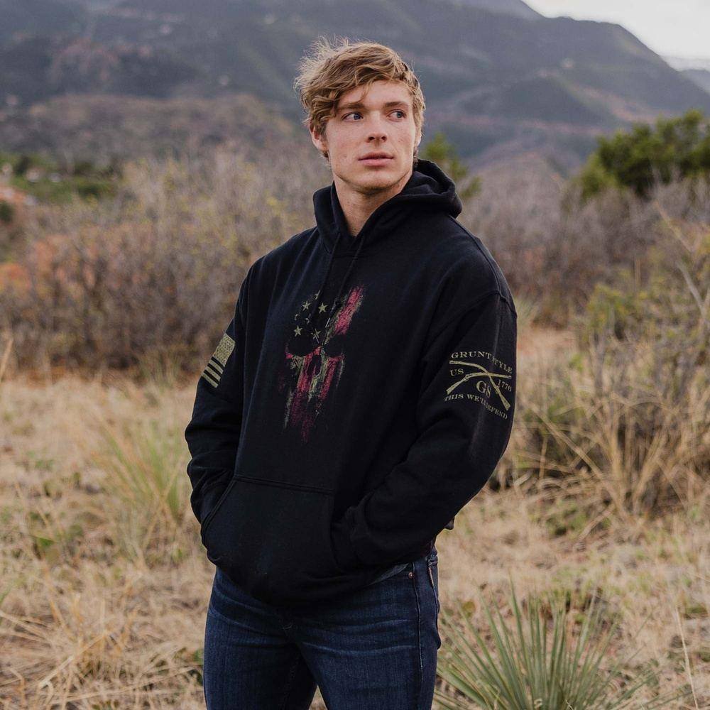 American Flag Hoodie | American Reaper 2.0 – Grunt Style, LLC