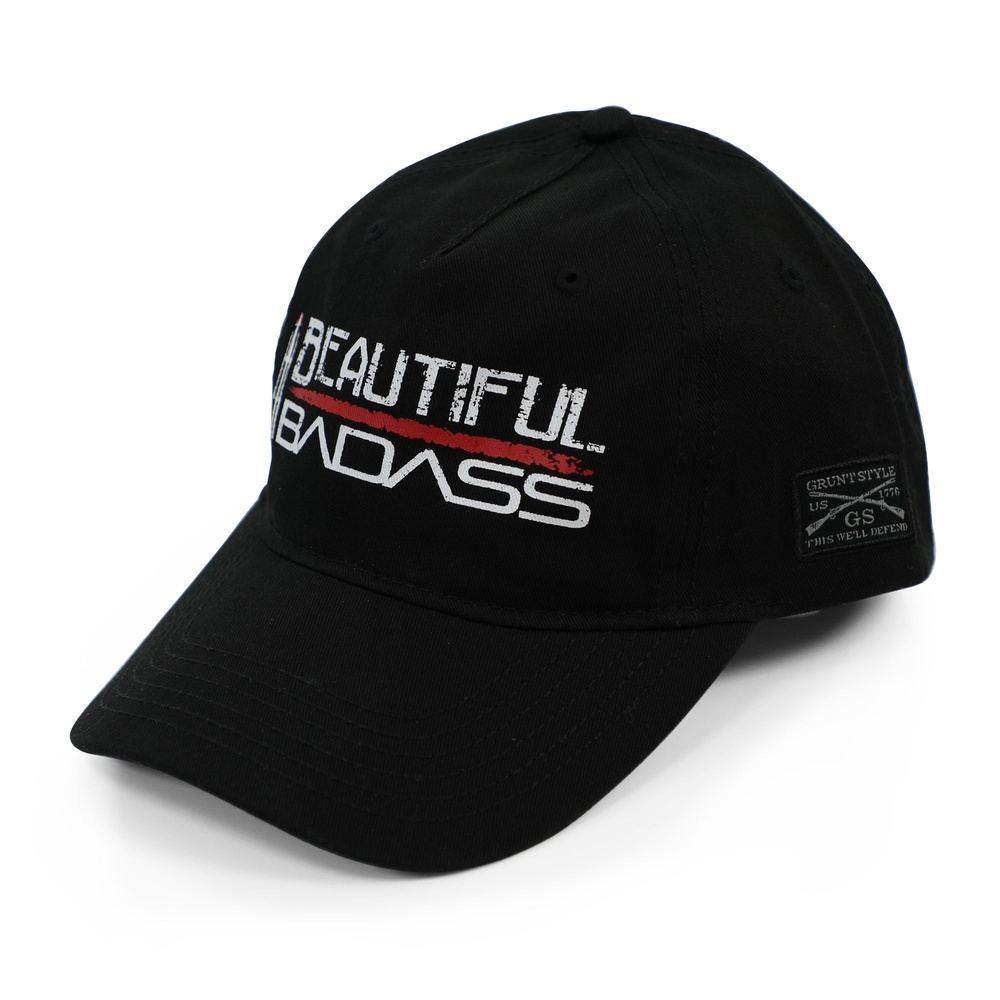 Beautiful Badass Hat - Patriotic Gear – Grunt Style, LLC