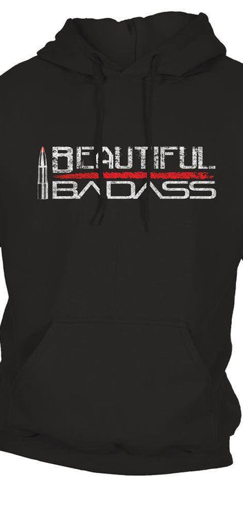 Women's Beautiful Badass Hoodie 2.0 | Grunt Style – Grunt Style, LLC