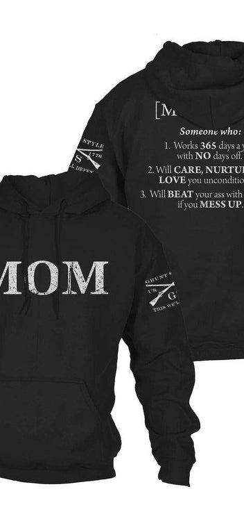 Mom Hoodies | Mom Defined Sweatshirt | Grunt Style – Grunt Style, LLC