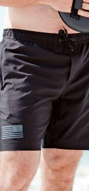 Men's Swim Trunks | Black – Grunt Style, LLC